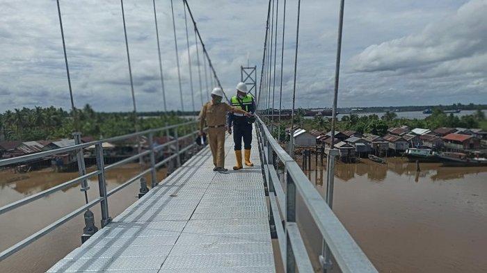 Jembatan Pulau Bromo Segera Diresmikan, Dinas PUPR Banjarmasin Pastikan ...