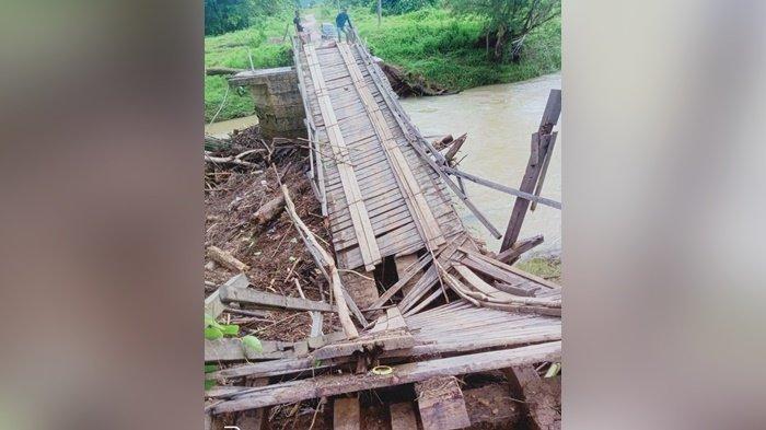 Jembatan Batuharang Berulang Kali Putus, PUPR Kabupaten Tanbu Bangun dengan Konstruksi Baja ...