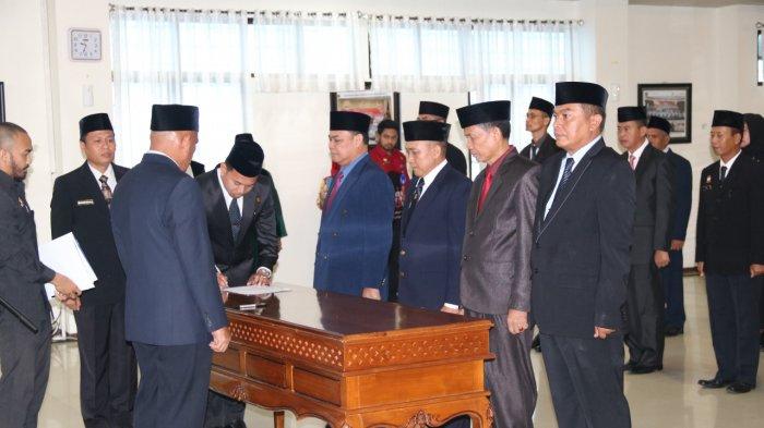 Kakanwil Kemenkumham Kalsel Lantik 29 Pejabat , Ini Daftar Nama-nama Pejabatnya ...