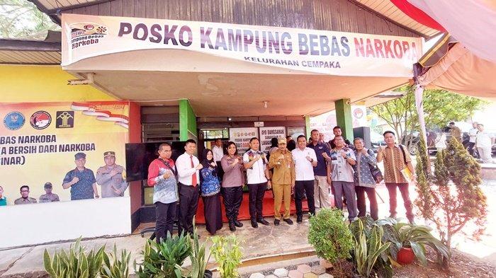 Jadi Peserta Kampung Bebas Narkoba Kelurahan Cempaka Jalani Penilaian