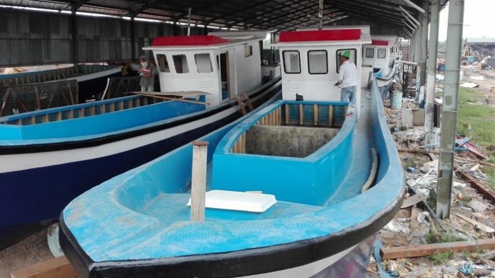 Perahu Nelayan Fiberglass