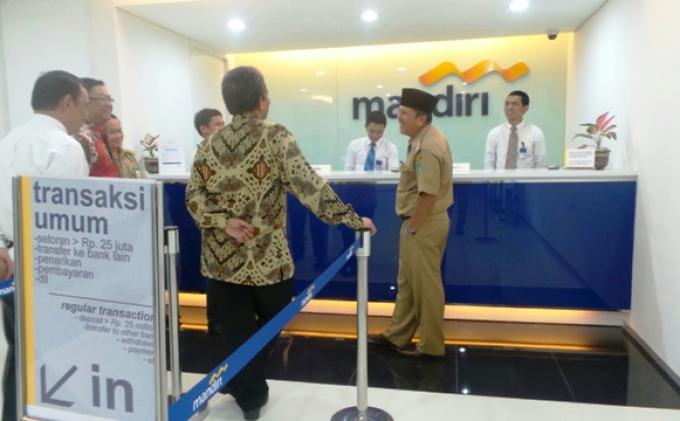 KCP Bank Mandiri di Tanah Bumbu Diresmikan - Banjarmasinpost.co.id