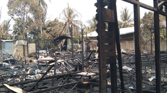 Kebakaran Hanguskan Tiga Rumah di Aluan Kabupaten HST Kalsel, Kerugian Capai Ratusan Juta Rupiah ...