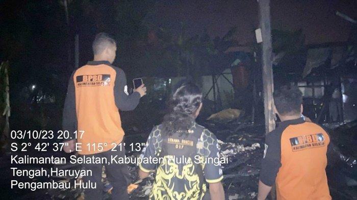 Kebakaran Ludeskan Rumah Berikut Isinya di Tabat Padang Kabupaten Hulu ...