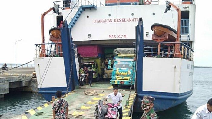 KMP Awu-awu Kembali Beroperasi Layani Pelayaran Rute Batulicin Kalsel ...