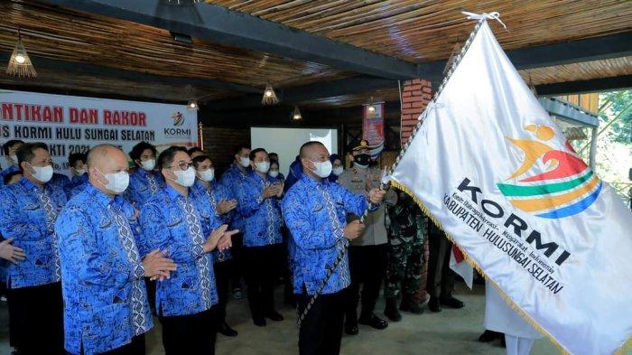 43 Pengurus KORMI Kabupaten HSS Resmi Dilantik - Banjarmasinpost.co.id
