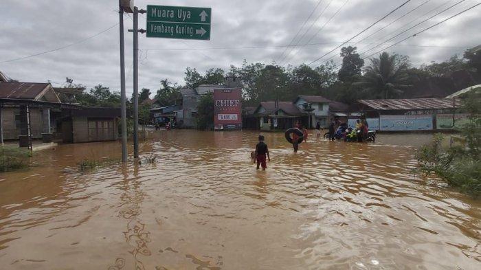 Banjir Kalsel, Giliran Desa Halong dan Nawin Kecamatan Haruai Tabalong ...