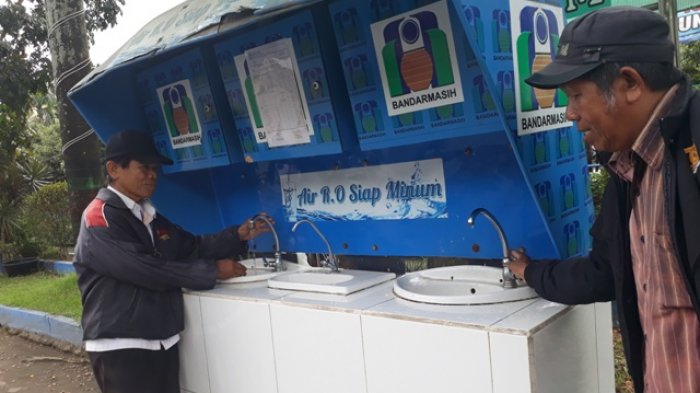 Kran Air Siap Minum di Balaikota dan Depan PDAM Bandarmasih Sebagian ...