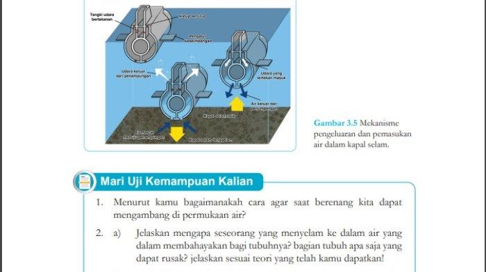 Kunci Jawaban IPA Kelas 9 SMP/MTs Halaman 59 Kurikulum Merdeka, Mari Uji Kemampuan Kalian ...
