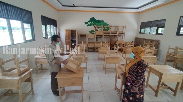 SMPN 15 Banjarbaru Persiapkan Pembelajaran Tatap Muka, Ortu Setuju ...