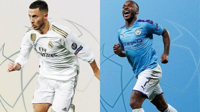 Live SCTV! Line Up & Link Nonton TV Online Man City vs Real Madrid di Liga Champions Malam Ini ...