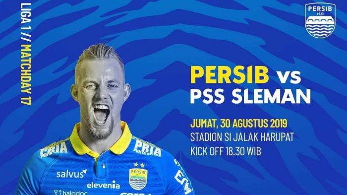 Skor 0-0! Link Live Streaming & Hasil Persib vs PSS Sleman di Liga 1 2019, Live Indosiar (Vidio ...