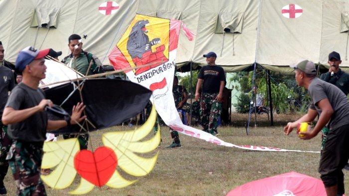 Meriahkan HUT ke-78 RI, Denzipur 8/GM Banjarbaru Gelar Lomba Layang ...