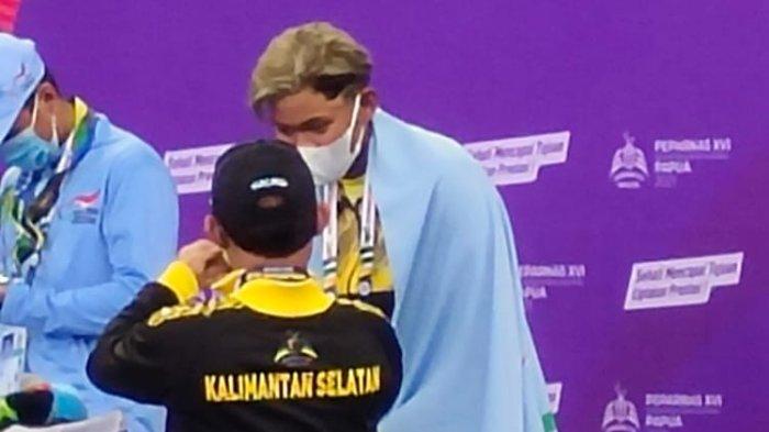 Peparnas XVI Papua - Atlet Renang NPC Kalsel Kembali Sumbang 1 Medali Emas - Banjarmasinpost.co.id