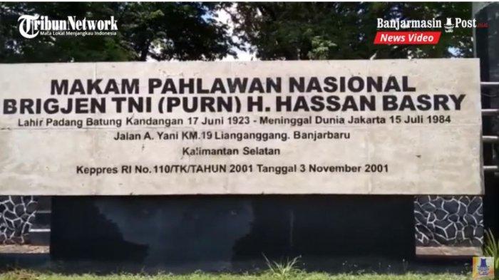 VIDEO Makam Hasan Basry dan Monumen Divisi IV ALRI di Lianganggang ...