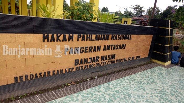 Wisata Religi Makam Pahlawan Nasional Pangeran Antasari di Banjarmasin ...