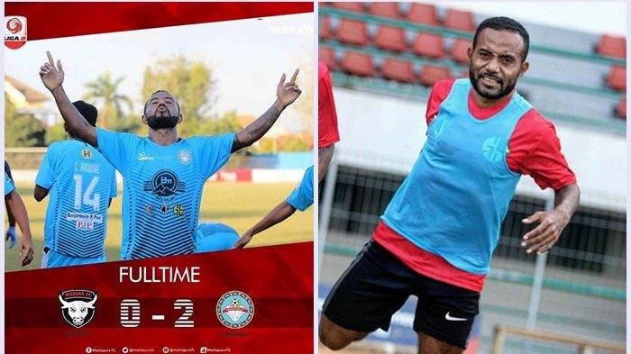 Tolak PSPS Riau dan PSBS BIak, Mario Aibekob Cetak Gol Perdana ...