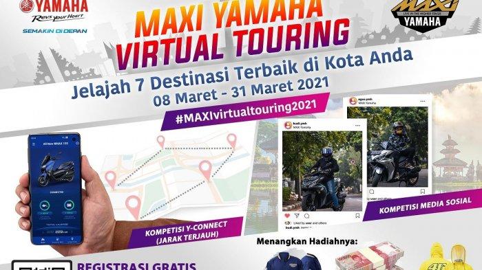 Maxi Yamaha Virtual Touring 2021, Sensasi Touring Destinasi Menarik ...