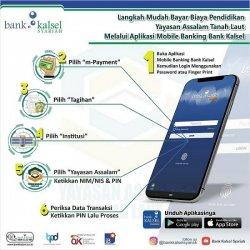 Bayar Biaya Pendidikan di Rumah Saja Via Mobile Banking Bank Kalsel ...