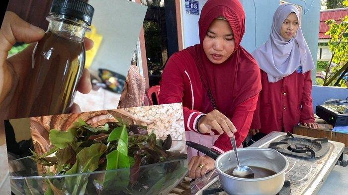 Ibu-ibu di Lok Rawa Batola Bikin Sirup dari Pucuk Kalakai, Ini ...