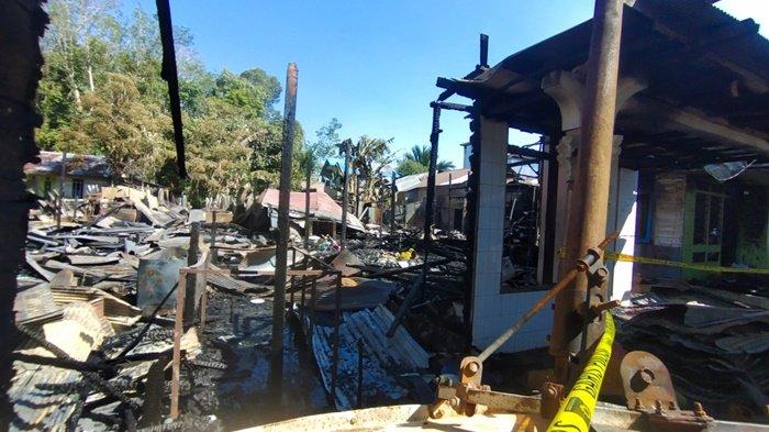 Kebakaran di Desa Kayu Bawang HST Hanguskan Enam Rumah, Ini Data Korban Terdampak ...