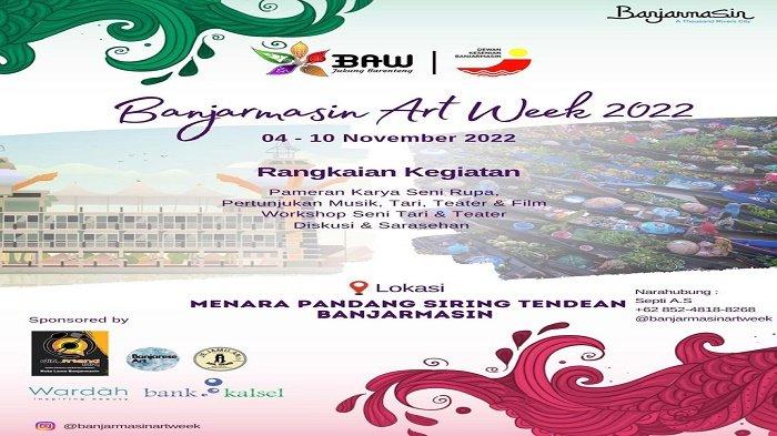 Dewan Kesenian Banjarmasin Gelar Pekan Seni Bertajuk Banjarmasin Art Week 2022 - Banjarmasinpost ...