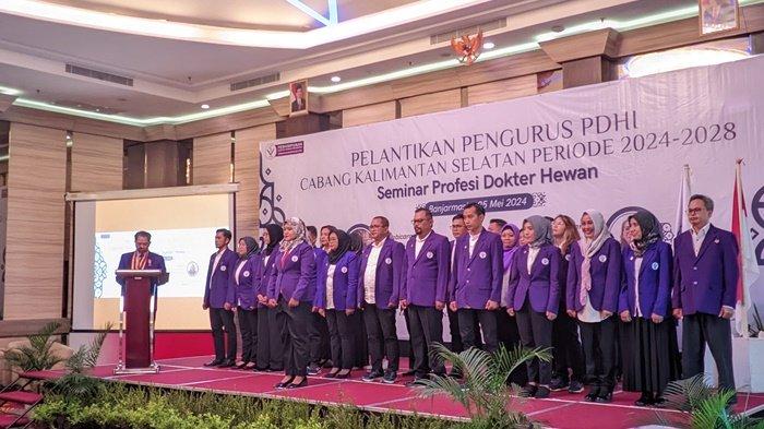 Lantik Pengurus di Kalsel, Ketua Umum PB PDHI Sebut ULM Berpotensi ...