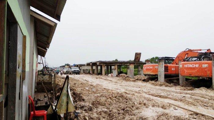 Jalan Lempeng Beton Pangkalanbun-Kolam Desember ini Diresmikan, Jarak ke Sukamara Lebih Pendek ...