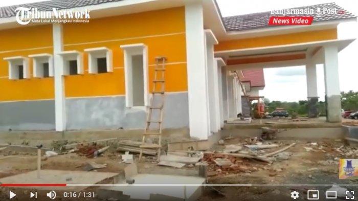 VIDEO Pembangunan Gedung Pusdalops BPBD Tanahbumbu Belum Juga Rampung ...