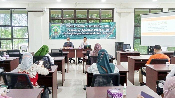 Jajaran BKPSDM Kabupaten Balangan Gelar FGD Usulan Kenaikan Pangkat PNS ...