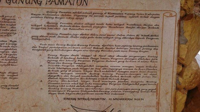 Benteng Pertahanan Pejuang Banjar yang Sulit Ditaklukan Belanda Ada ...