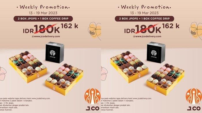 Murahnya Promo JCO Hari ini Selasa 14 Maret 2023, Beli 2 Box Donat dan ...