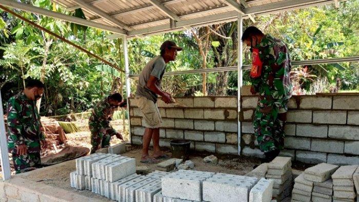 Tingkatkan Keamanan Desa, Warga Pematang Karangan Hulu Bangun Pos Ronda ...