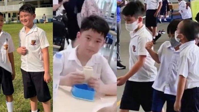 Reaksi Teman-teman Sekolah Lihat Penampilan Rafathar Saat Pertama Masuk Sekolah, Mirip Bocah ...