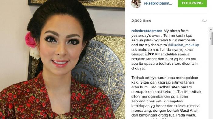 Ini Dokter Reisa Broto Asmoro? Kok Bikin Merinding? - Banjarmasinpost.co.id