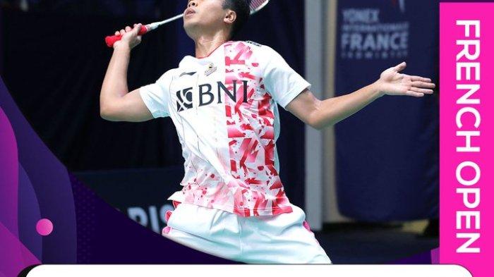 Jam Tayang Jadwal Badminton French Open 2023 Siaran Gratis iNews TV, Ada 16 Wakil Indonesia ...