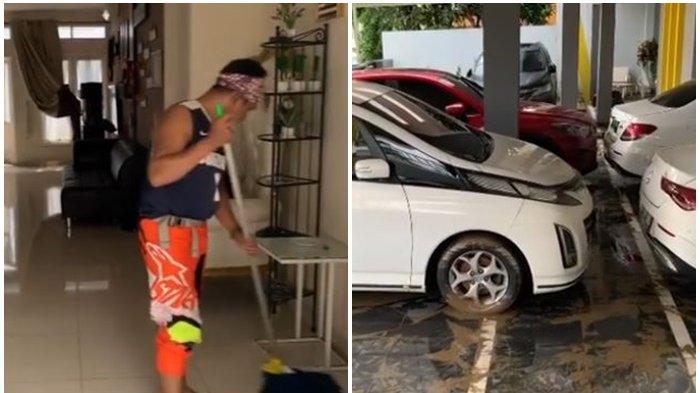Banjir Genangi Rumah Parto, Mobil Sahabat Deny Cagur Terendam di Garasi ...