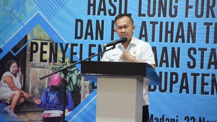Sekretaris Daerah Kapuas Septedy Buka Sosialisasi Indikator Hasil LF SP2020 dan Pelatihan TPI ...