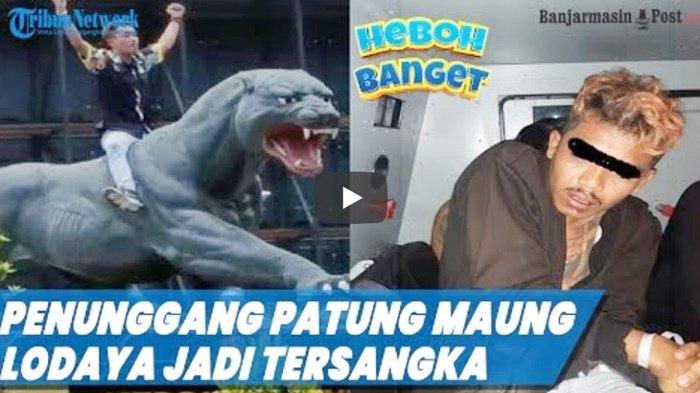 VIDEO HEBOH BANGET Penunggang Maung Lodaya di Depan Polda Jabar ...