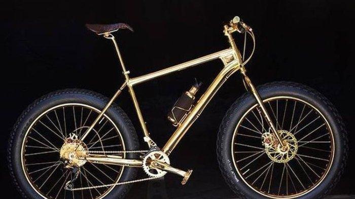 Sepeda Termahal di Dunia, Berlapis Emas Tembus di Harga Rp 14 Miliar ...