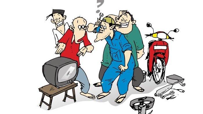 Si Palui : Salah Servis - Banjarmasinpost.co.id