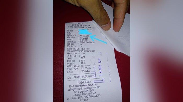 Tak Gunakan Air PDAM Selama Satu Bulan Tetap Bayar Rp 30.000, Warga ...