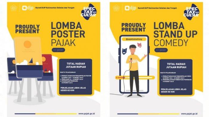 Kanwil DJP Kalselteng Persembahkan SPECTAXCULAR 2021, Lomba Poster ...
