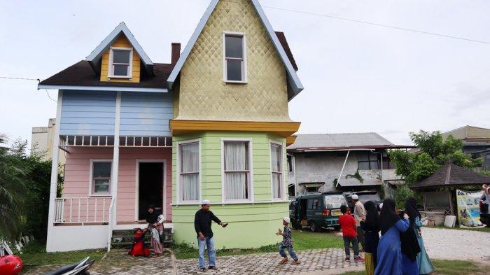 Uphouse Banjarmasin, Replika Rumah Film Animasi Disney Berjudul 'Up ...