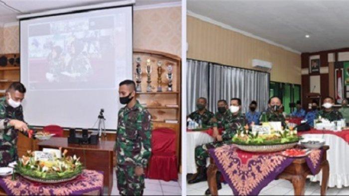 Peringati Puncak HUT Kodam VI Mulawarman, Kodim 1003 Kandangan Gelar Syukuran Sederhana ...