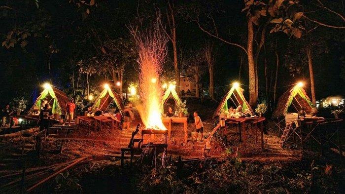 Sensasi Api Unggun di Tempat Wisata Pagat Kabupaten Hulu Sungai Tengah ...