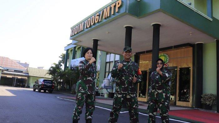 Tim Dinas Penerangan TNI Angkatan Darat Kunjungi Kodim 1006/Martapura Kalsel - Banjarmasinpost.co.id