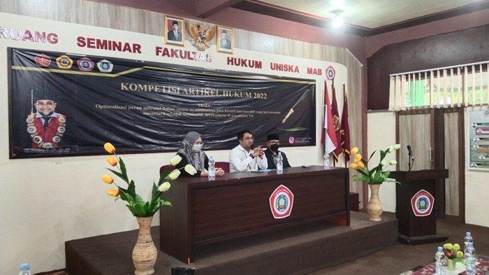 Kembangkan Bakat dan Kreativitas Mahasiswa, FH Uniska MAB Gelar ...