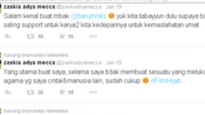 Film Hijab Dikritik Putri Amien Rais, Ini Jawaban Zaskia Mecca ...