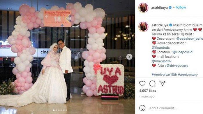 18 Tahun Menikah, Astrid Kuya dan Uya Kuya Sewa Studio Bioskop Rayakan ...